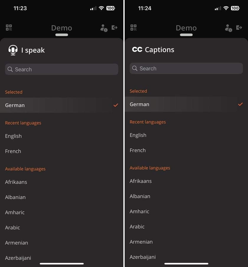 User guide for Interprefy Now